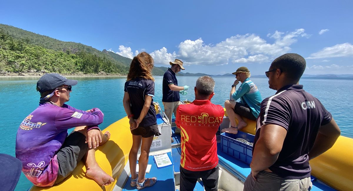 Tourism operators turn into citizen scientists to monitor reef water ...