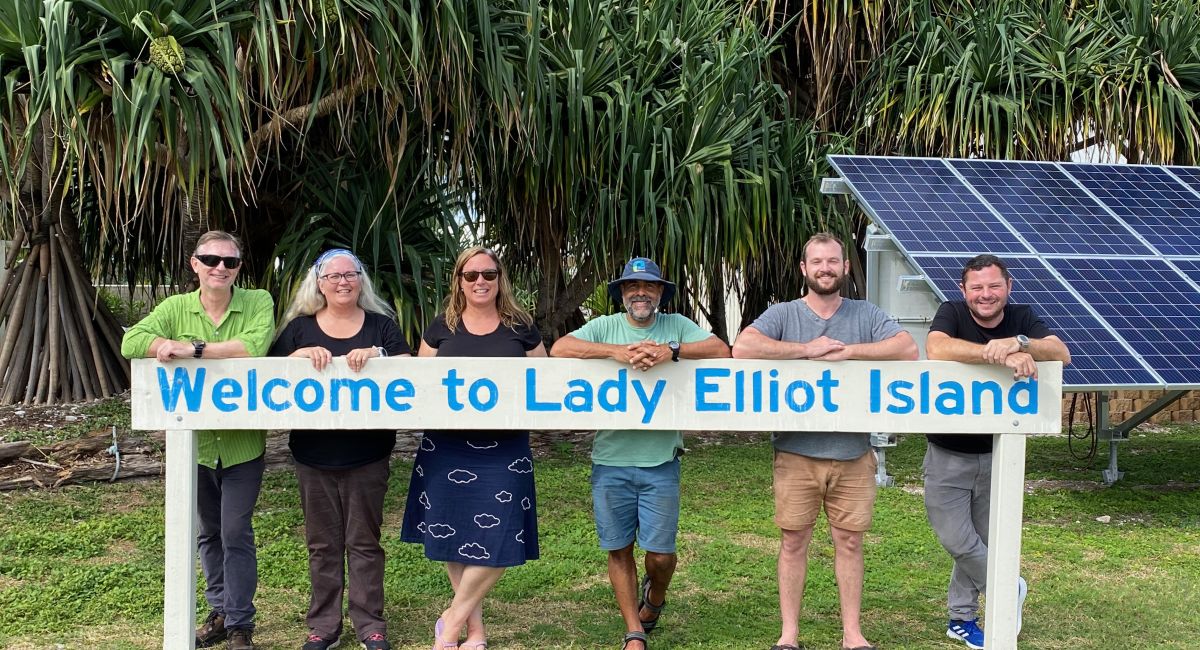 Leaf to Reef team back on Lady Elliot - Great Barrier Reef Foundation